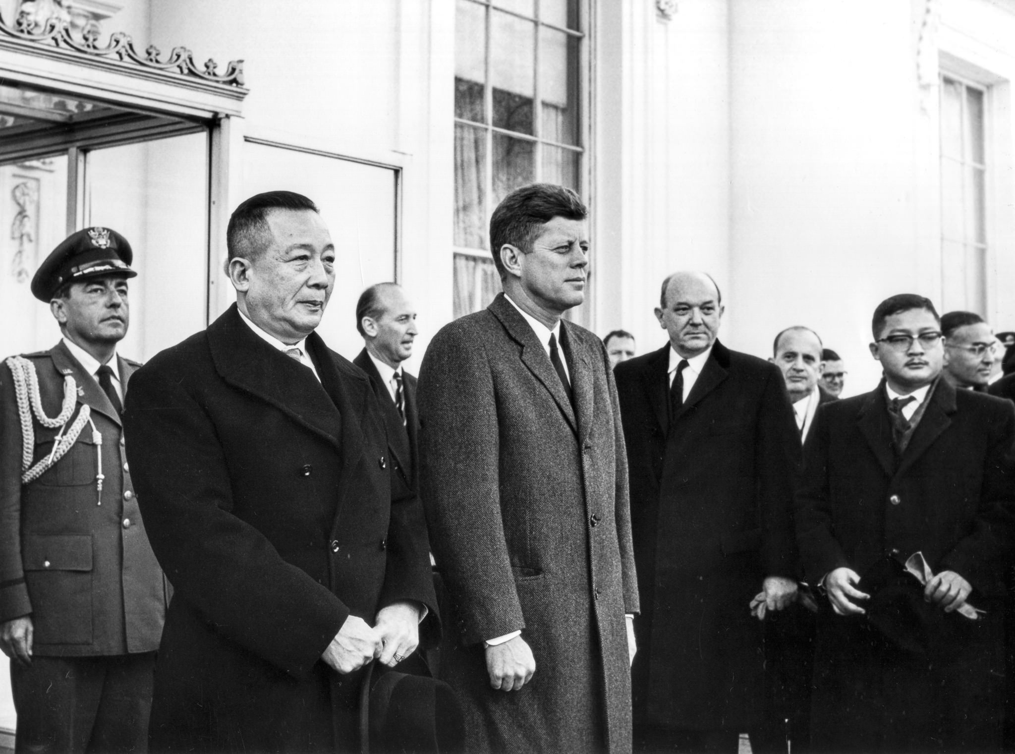 JFK Meets with the King of Laos at the White House 1963 - Photographs