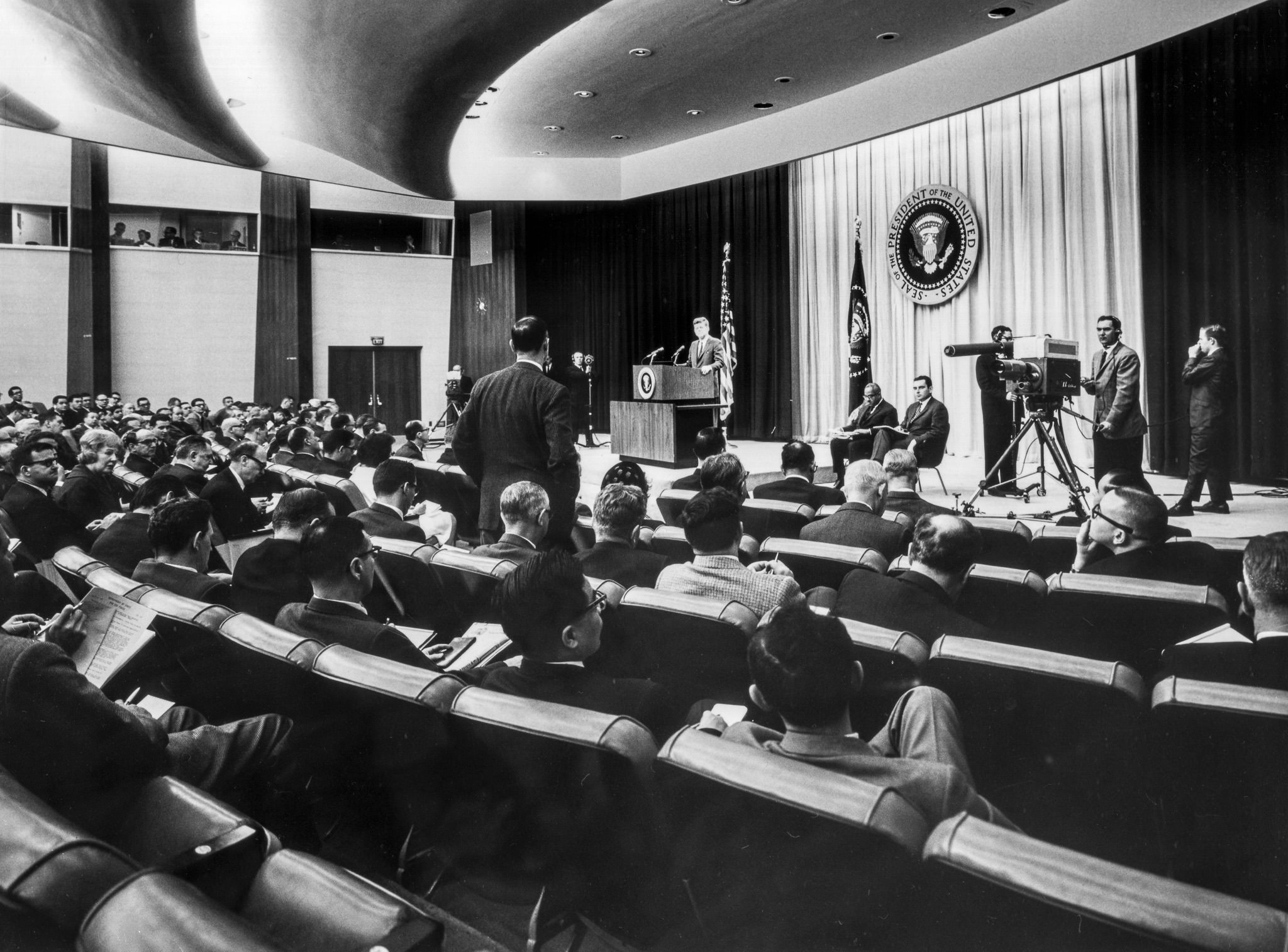 JFK's 51st Press Conference 1963 - Photographs