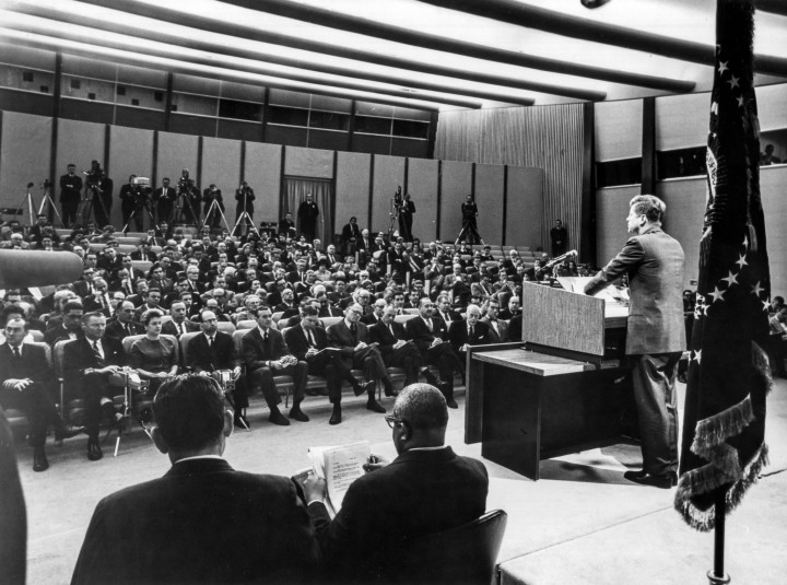 JFK's 51st Press Conference 1963 - Photographs