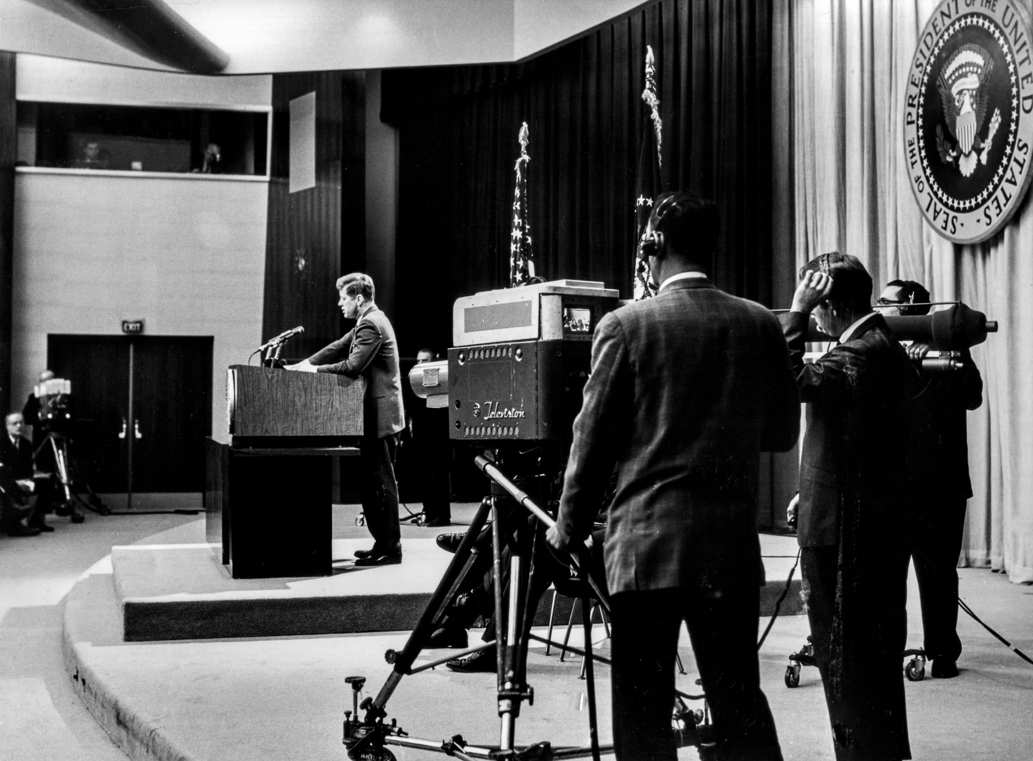 JFK's 51st Press Conference 1963 - Photographs