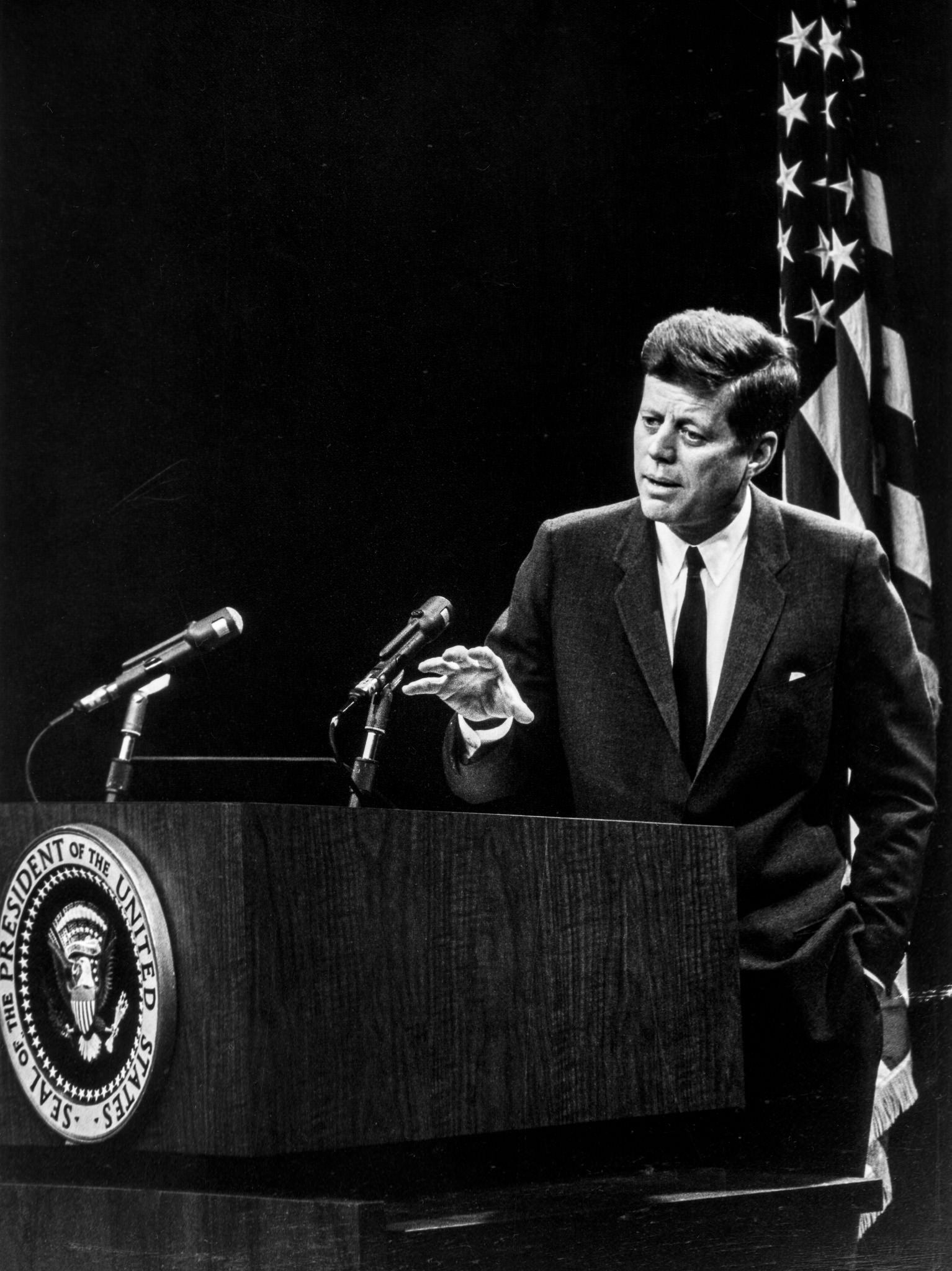 JFK's 51st Press Conference 1963 - Photographs