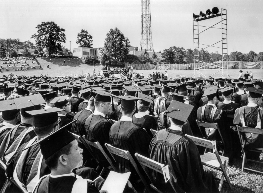 JFK's American University Commencement Address 1963 - Photographs